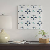 Bless international 'Garden Getaway Pattern III' By Laura Marshall Graphic Art Print on Wrapped ...